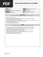 Rope Access Rescue Plan | PDF | Safety | Business