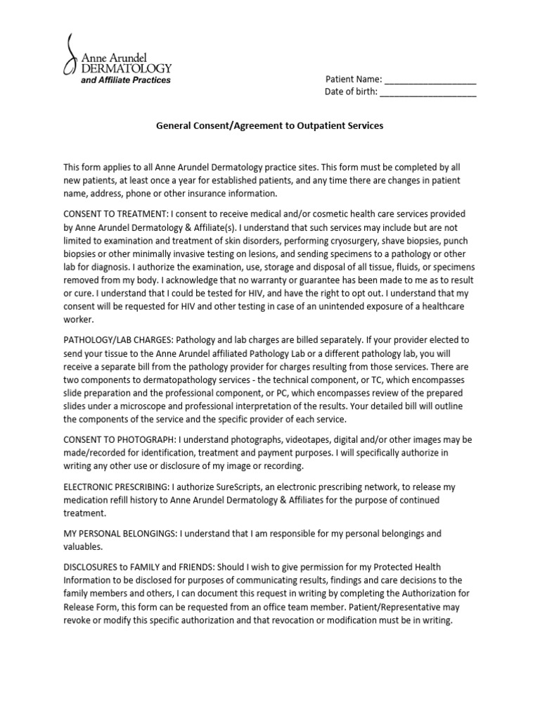 2023 New Patient Paperwork | PDF | Pathology | Health Care