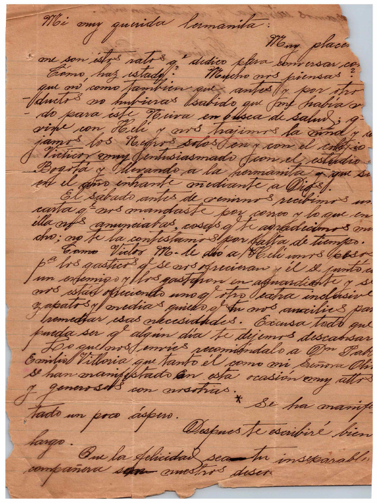 Archivo Epistolar de Angélica Vargas 1921-1941 | PDF