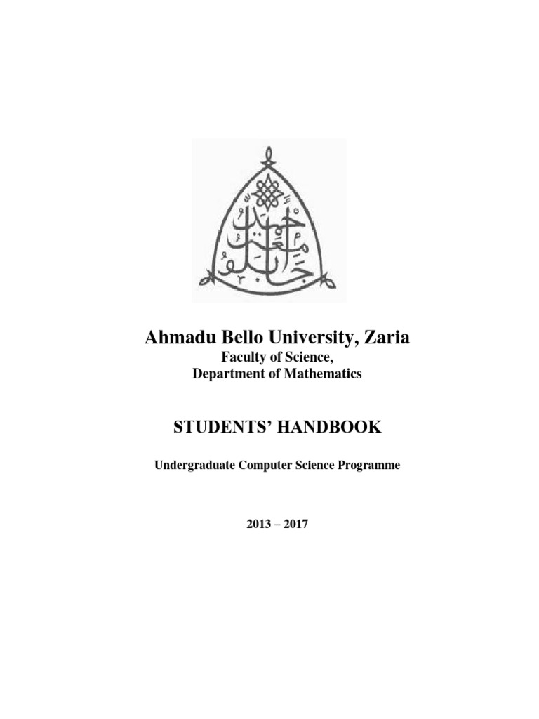 Computer Science Student Hand Book 2013-2017 | PDF Computer Science Student Hand Book 2013-2017 | PDF