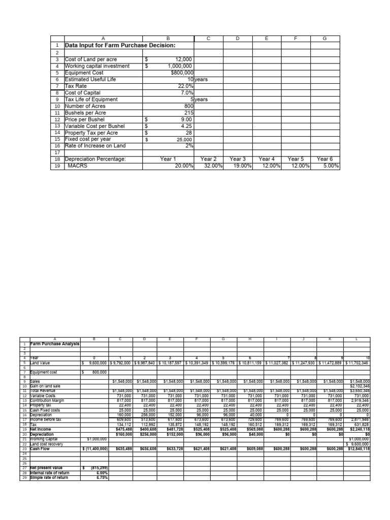 Capital Budget Project Template | PDF | Depreciation | Financial Economics