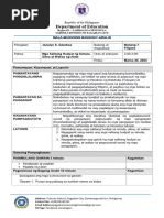 (Week 1) FIL 7 Q2 Nasusuri Ang Mga Detalye NG Tekstong Pampanitikan para Sa Kritikal | PDF