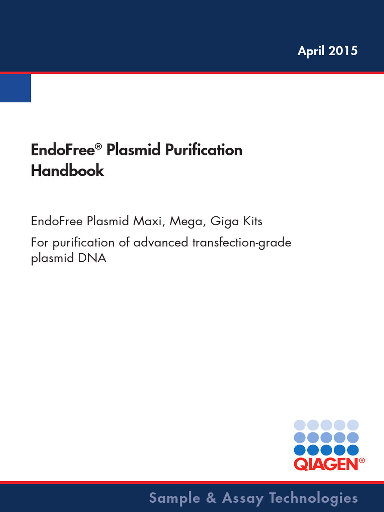 EN-HB-1194-002-1090251-EndoFree-Plasmid-Purif - 0415-WW | PDF | Protein ...