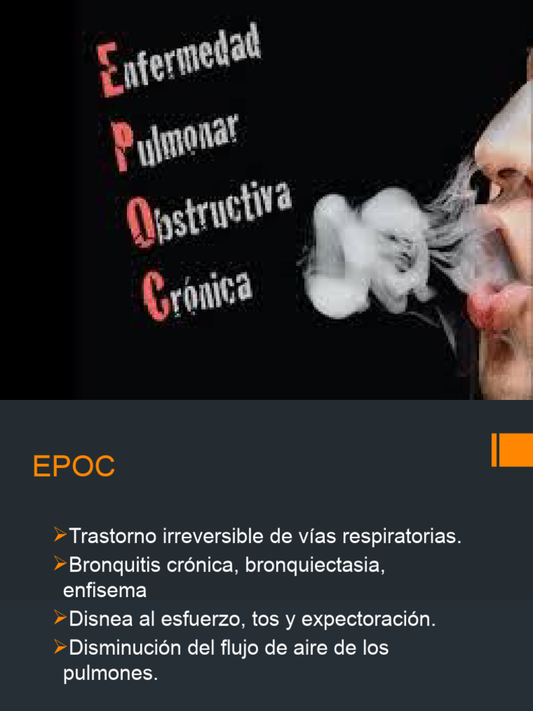 Clase N 31 EPOC | PDF | Tos | Neumología