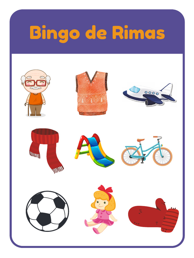 CARTELAS Bingo de Rimas Edicao Inverno - Bruna Botelho | PDF