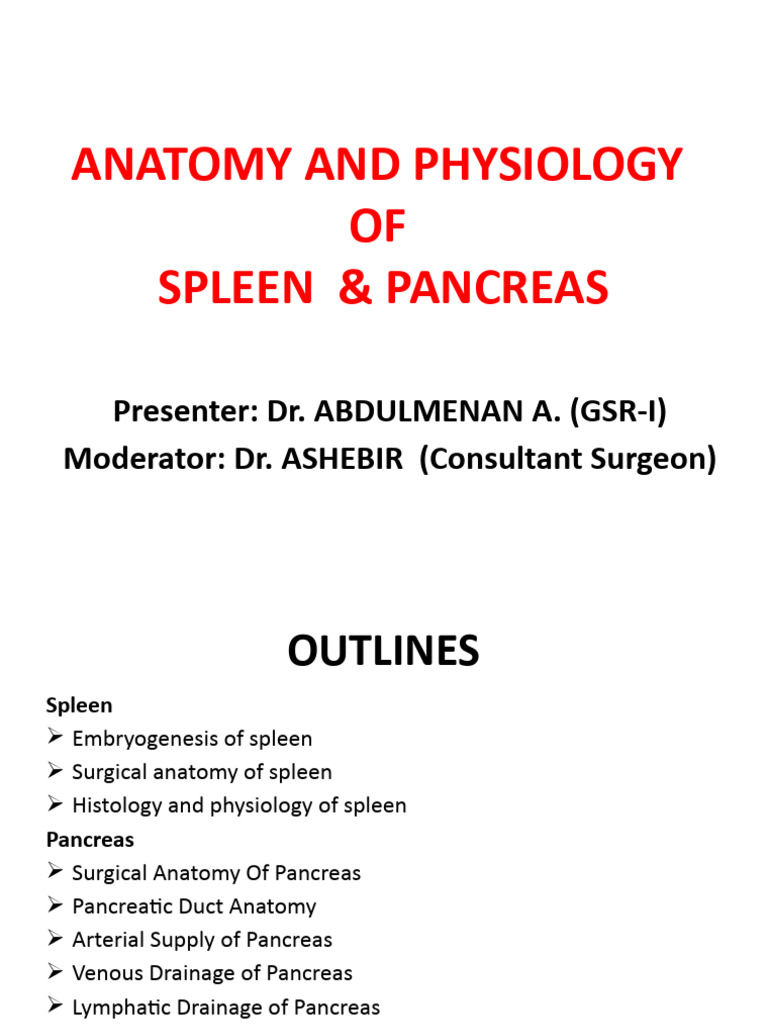 Spleen | PDF | Pancreas | Spleen