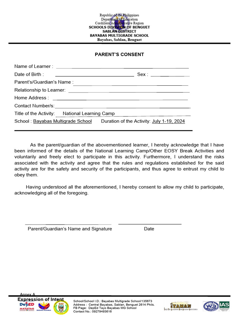 NLC-Registration-Form-2023-2024 | PDF | Social Institutions