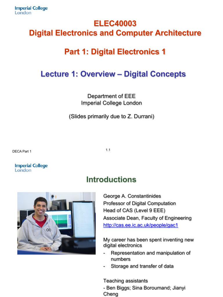 L1 - Introduction | PDF | Logic Gate | Mosfet