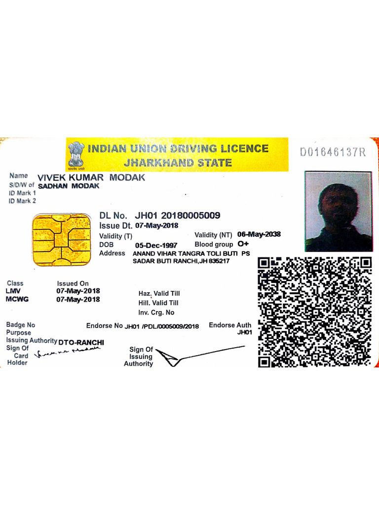 Driving Licence | PDF