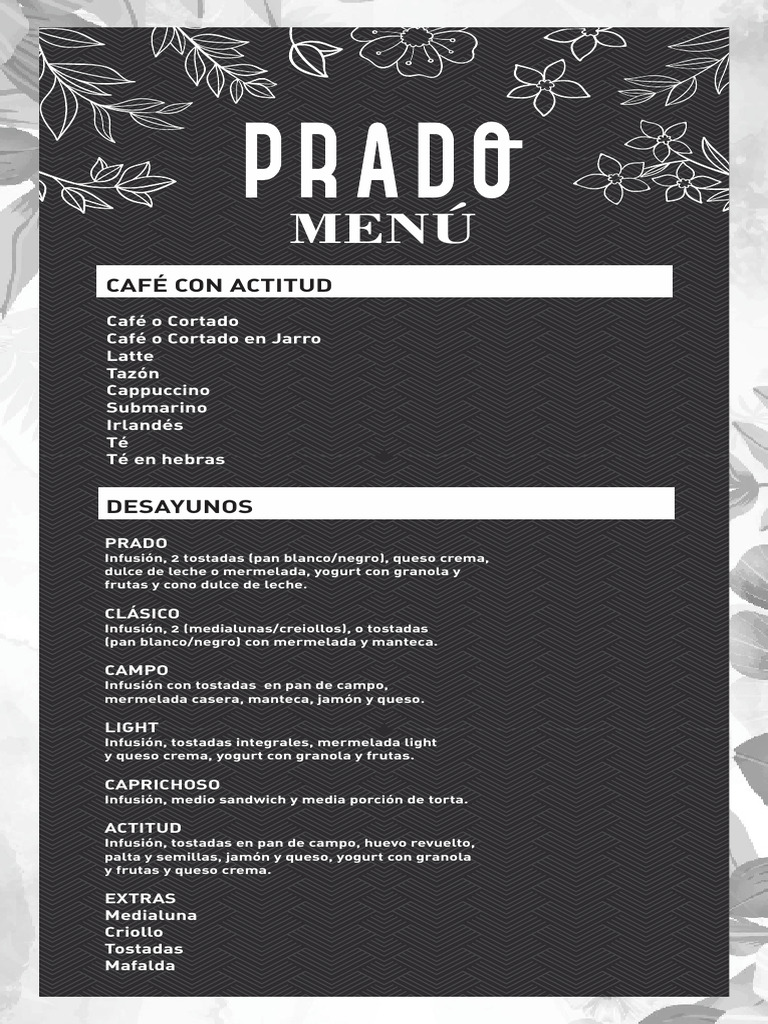 Carta Pdf Ensalada Alimentos