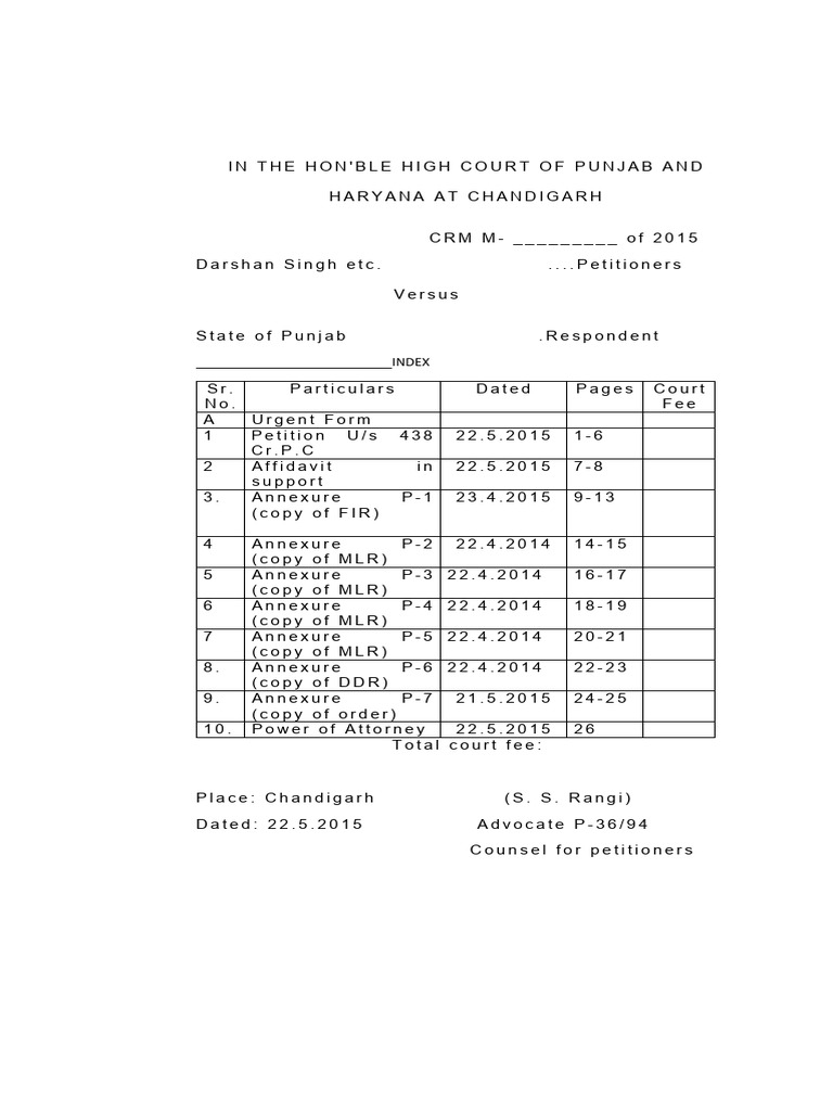 ABAIL-Darshan Singh & Ots. Vs - State | PDF | Bail | Common Law