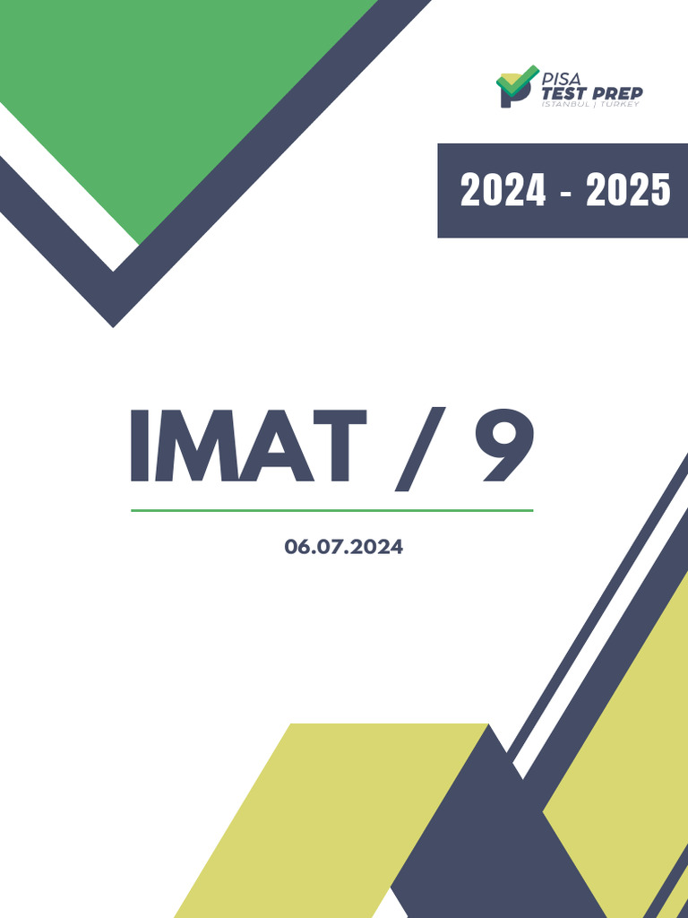 IMAT 2024-2025 (9) - Merged | PDF