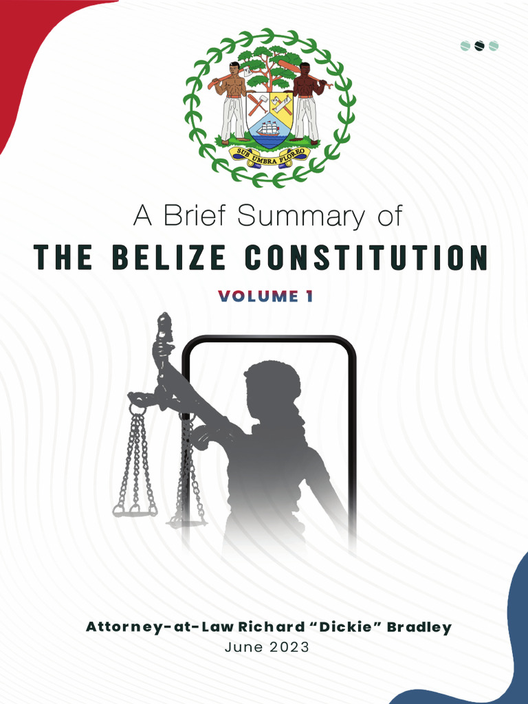 Brief Summary - Belize Constitution - FINAL - 5 JULY 2023 | PDF ...