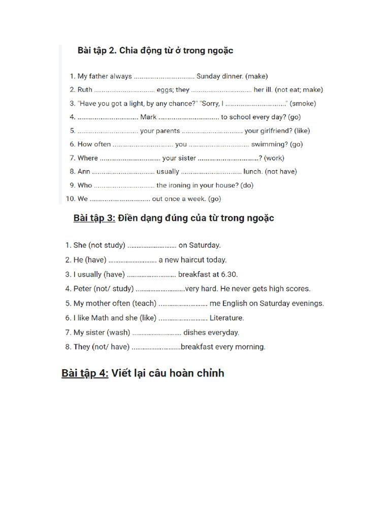 PresentSimple 2 | PDF