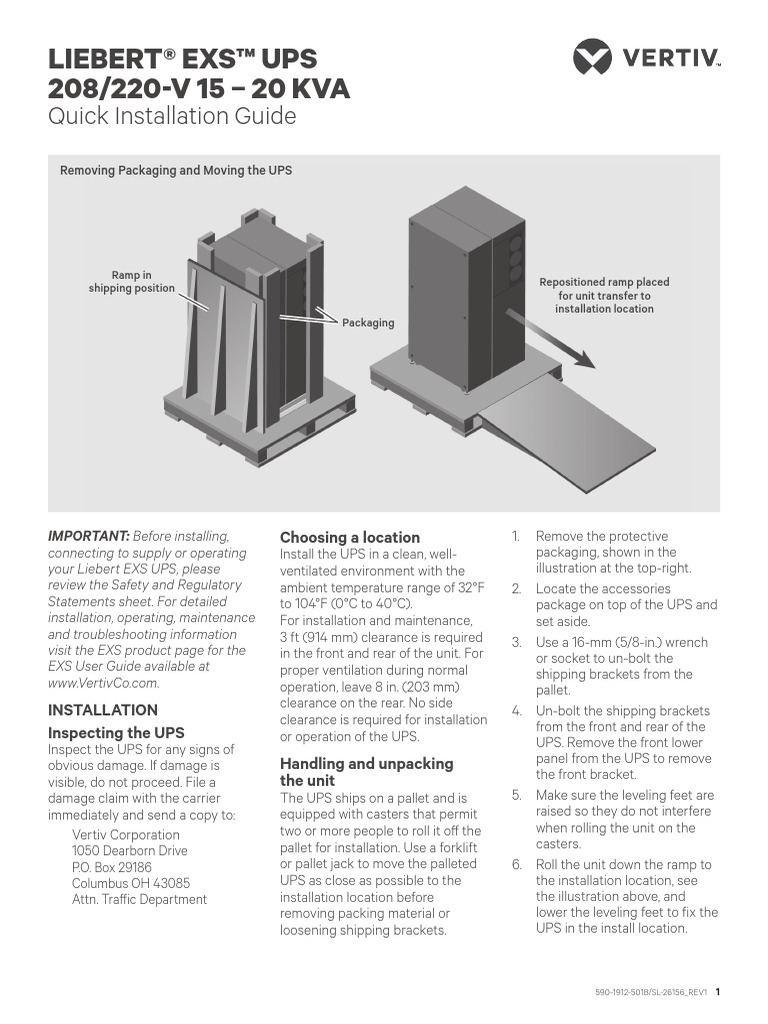 liebert-exs-quick-start-guide | Download Free PDF | Electrical Wiring | Electrical Engineering