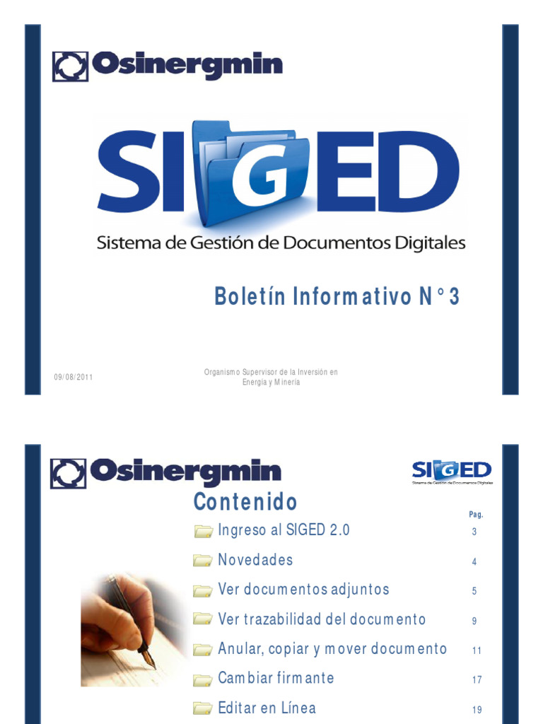 Guía SIGED 2.0: Funciones y Uso | PDF | Ventana (informática) | Software