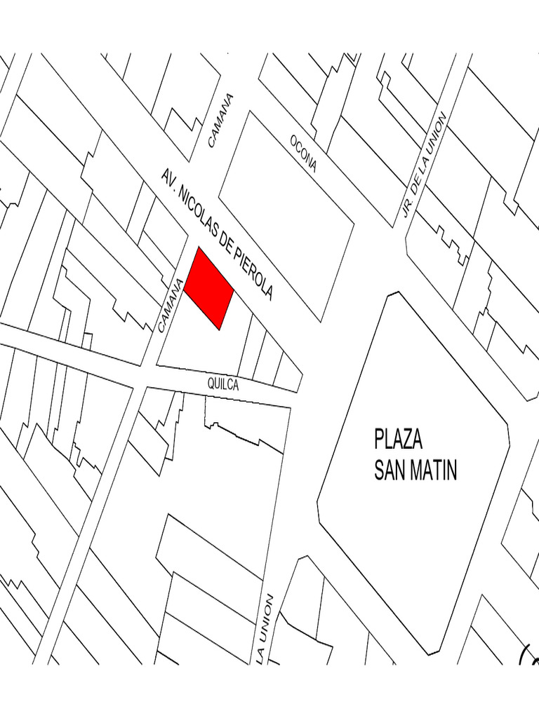 Lima Cercado Catastro-Model | PDF
