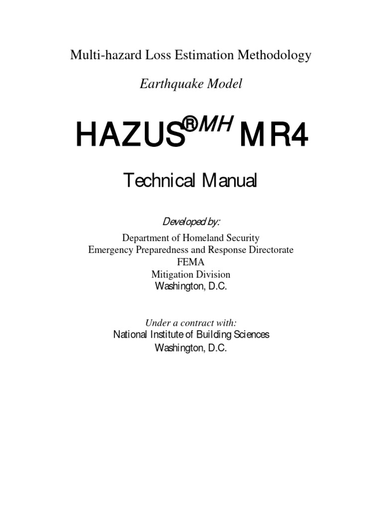Multi Hazard Loss Estimation Methodology HAZUS | PDF | Windows Registry ...