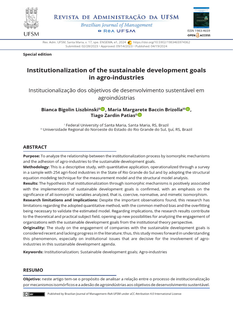 Liszbinski Brizolla Patias 2024 Institucionalizacao-Dos-Objeti 75325 ...