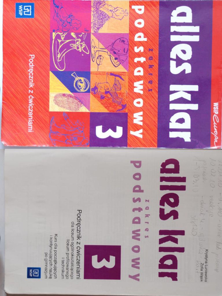 Alles Klar 3 Podstawowy | PDF