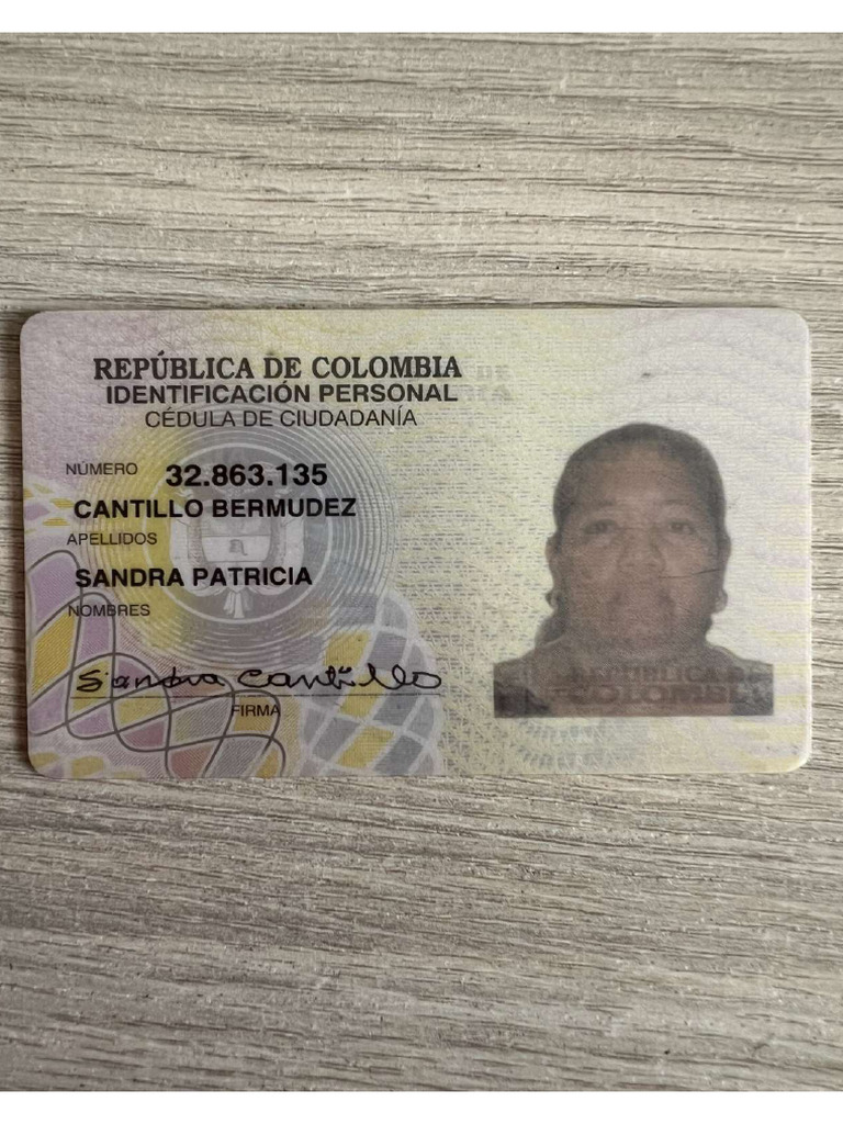 Cédula Sandra | PDF