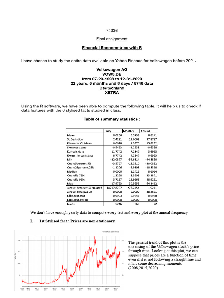 R 74336 Trav | PDF | Statistical Theory | Statistical Analysis