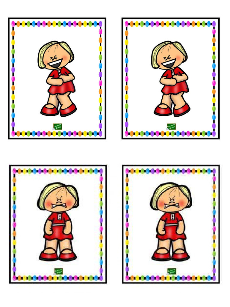 Juego de Memoria de Emociones | PDF