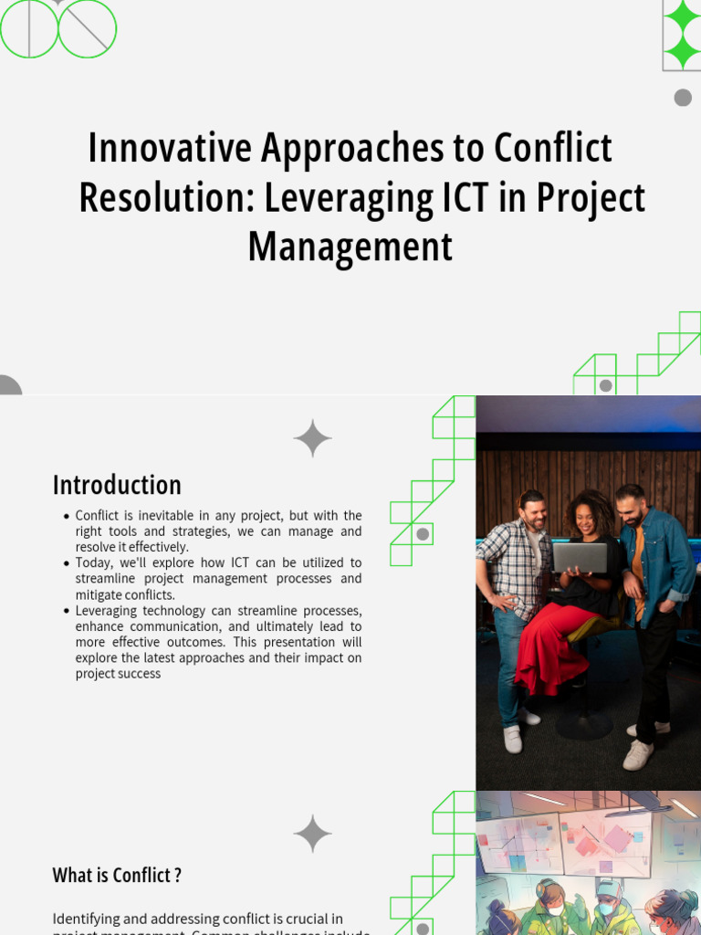 innovative-approaches-to-conflict-resolution-leveraging-ict-in-project-management- | Download ...