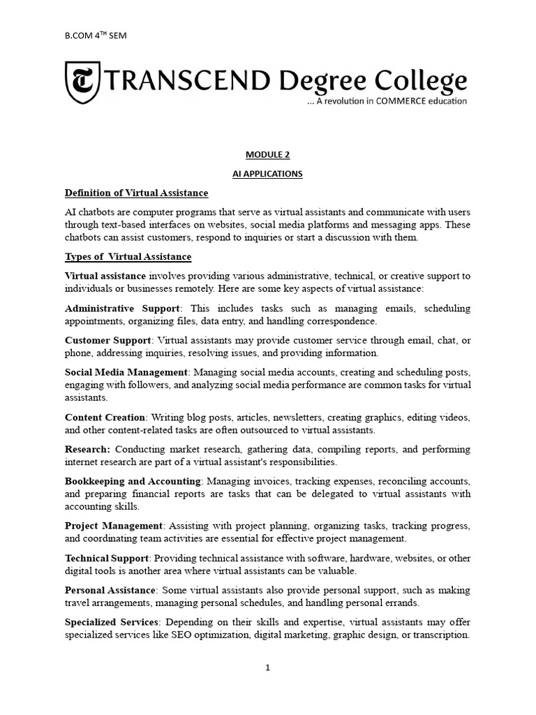 Module 2 (AI Applications) | PDF | Artificial Intelligence | Intelligence (AI) & Semantics