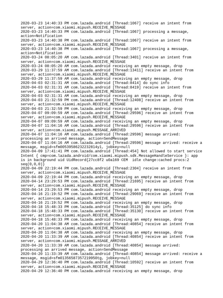 Log 1 | PDF | Xiaomi | Computing