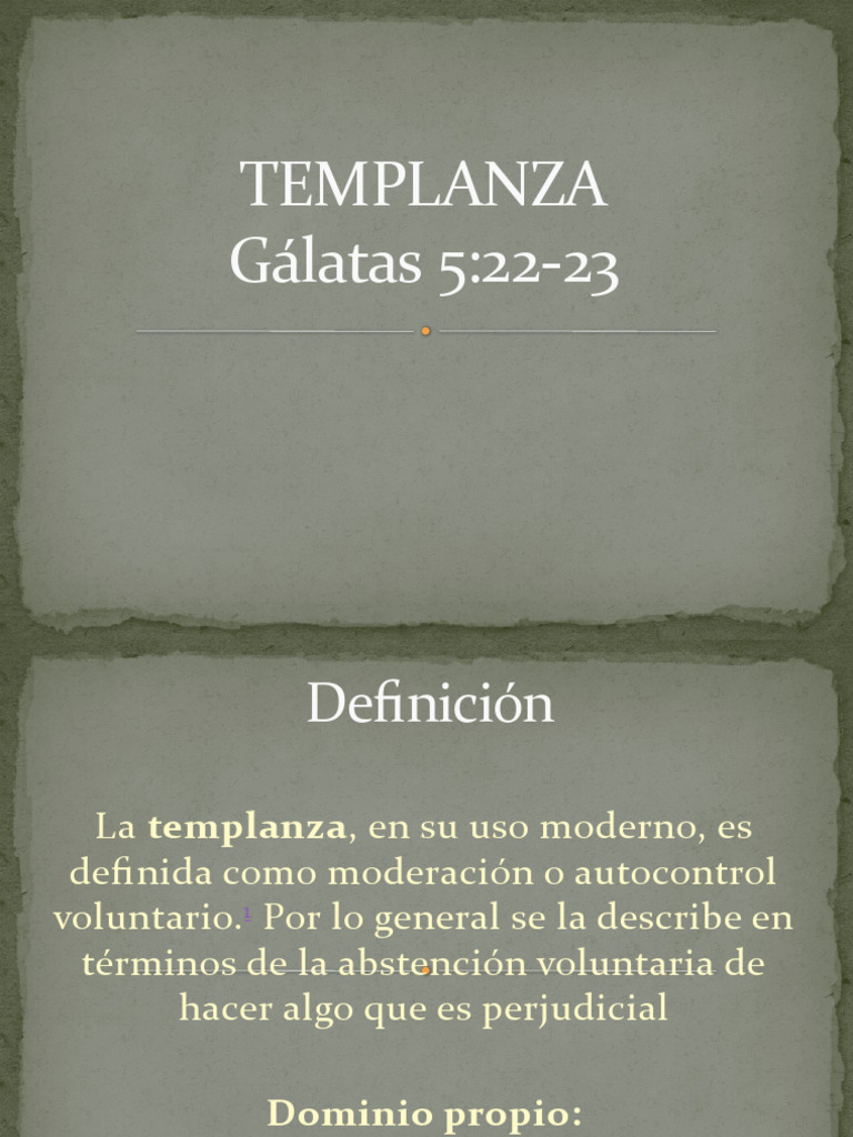 Templanza | PDF | Virtud | Creencia religiosa y doctrina
