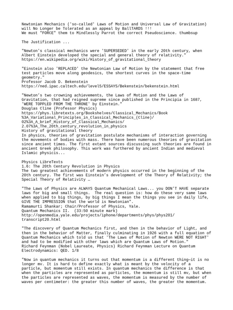 Newtonm | PDF | Momentum | Mechanics