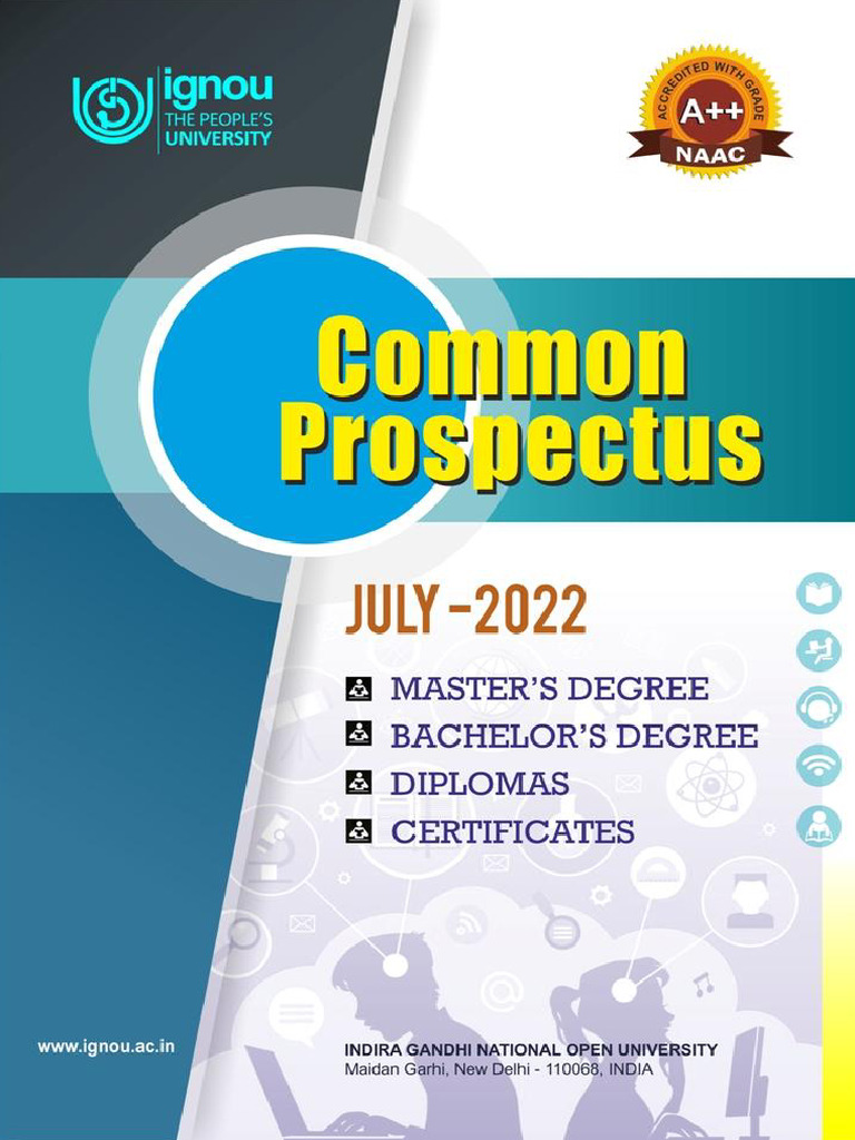 Common Prospectus English | PDF | Academic Degree | Academic Certificate