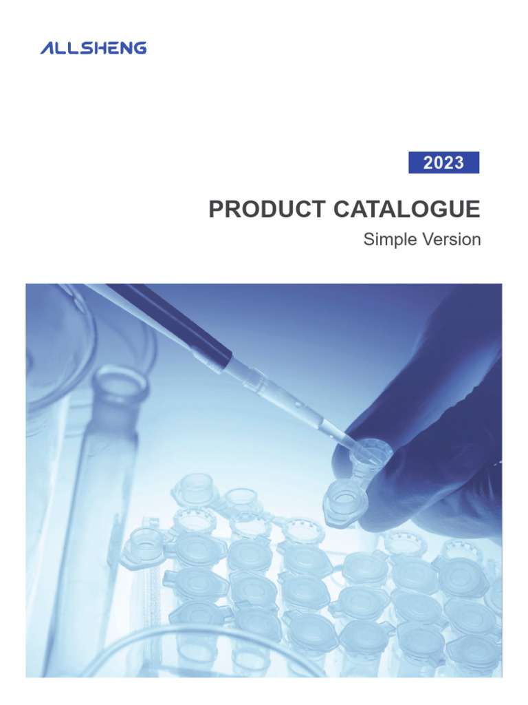 Catalogo ALLSHENG | PDF | Laboratories | Scientific Techniques