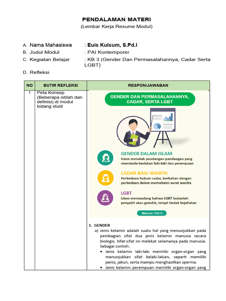 Resume KB 3 Bu Euis K | PDF