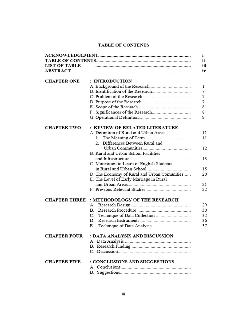 Table of Contents New | PDF | Science | Methodology