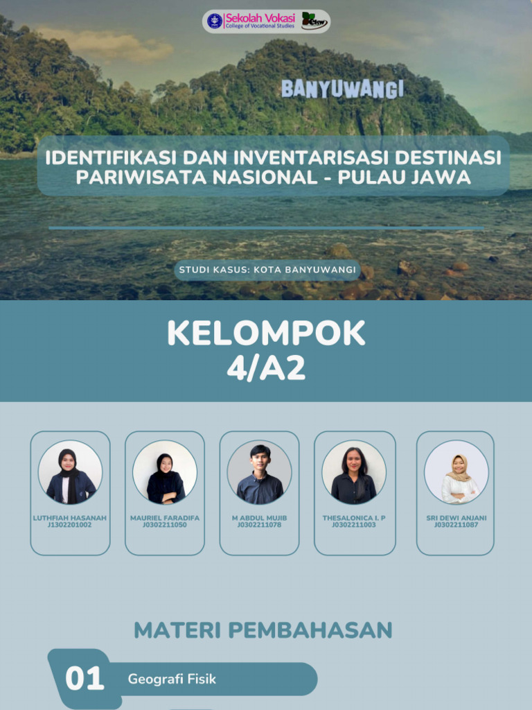 PPT Tugas 5_Geografi Pariwisata_Kelompok 4_A2 | PDF