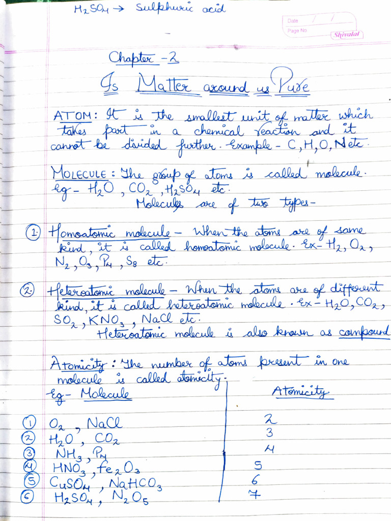 Is Matter Around Us Pure | PDF