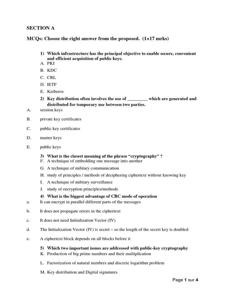 CRYPTOGRAPHY 2 | PDF | Public Key Cryptography | Cryptography