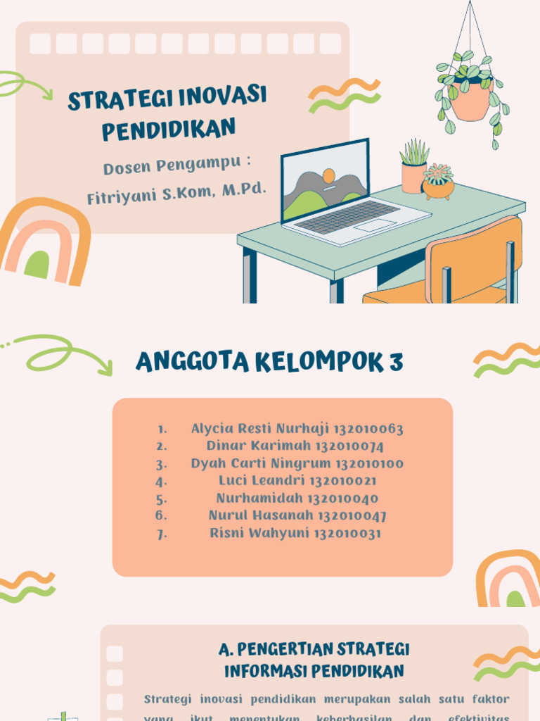 Kelompok 3 - Strategi Inovasi Pendidikan | PDF