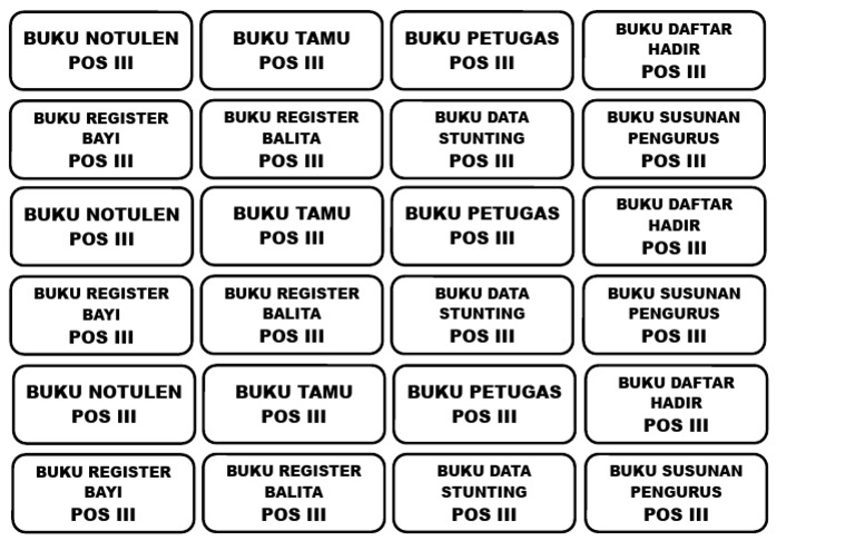 Contoh Label POS 3 | PDF