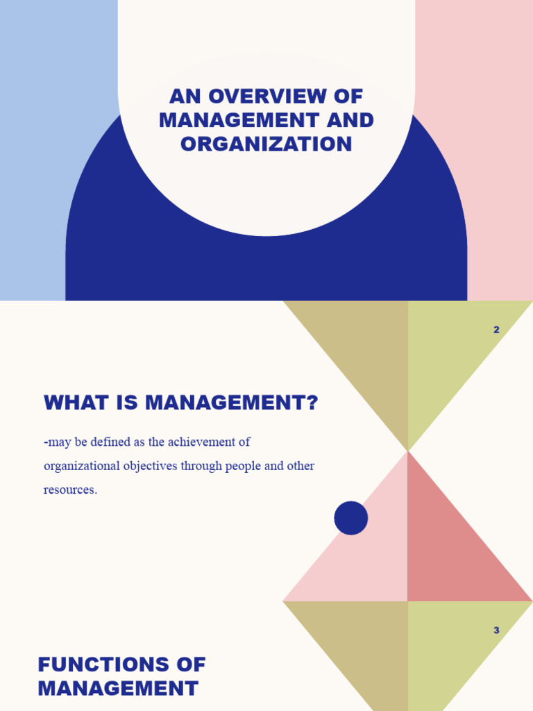 MGT 1 - Management and Organization | PDF | Goal | Business