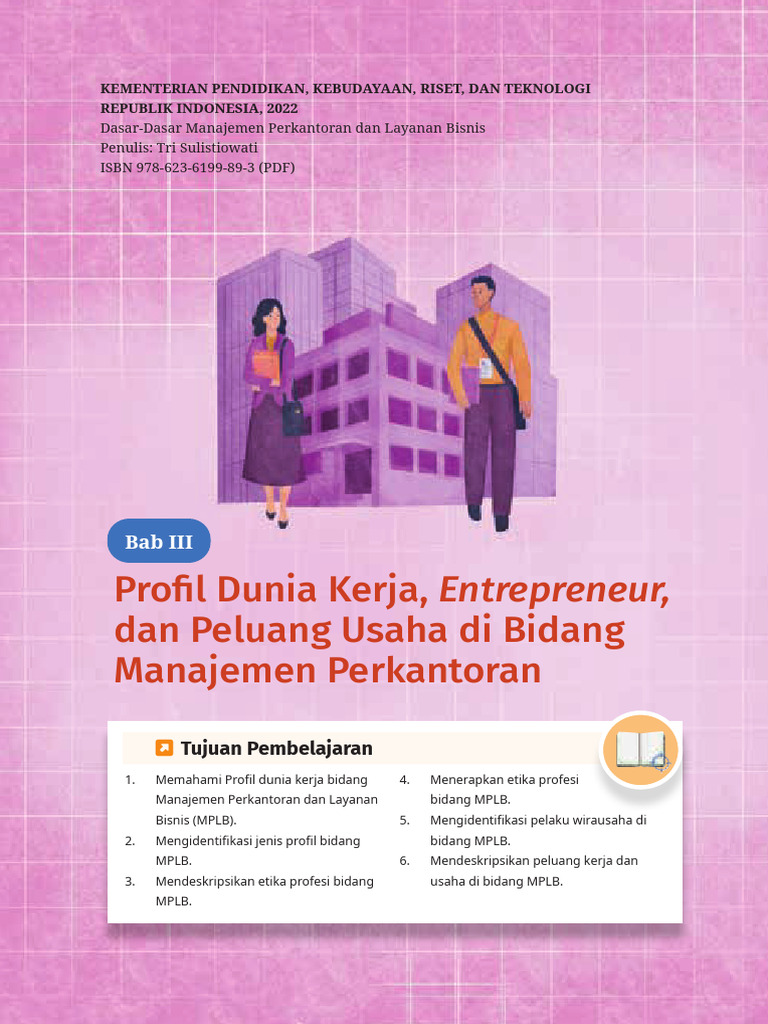 Buku Murid Dasar-Dasar Manajemen Perkantoran Dan Layanan Bisnis - Dasar ...