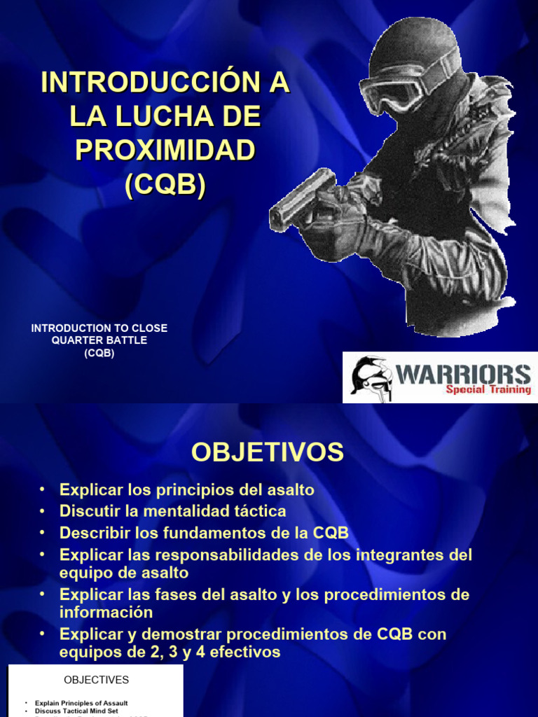 3-1 Introduction To CQB SPA | PDF