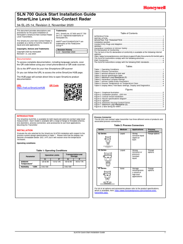 34 SL 25 14 SLN700 Quick Start Installation Guide | PDF | Electrical ...