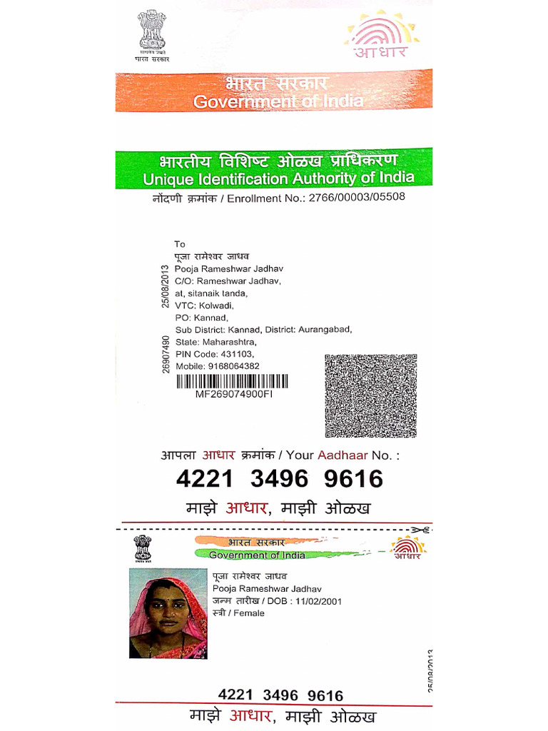 Aadhar Pooja | PDF