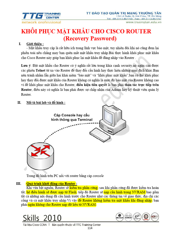 Lab 1-4 Router Password Recovery | PDF