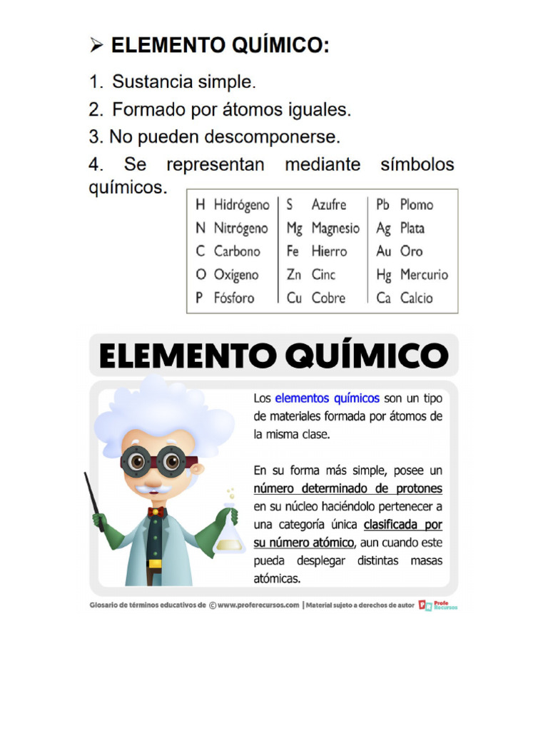 Elemento Químico | PDF