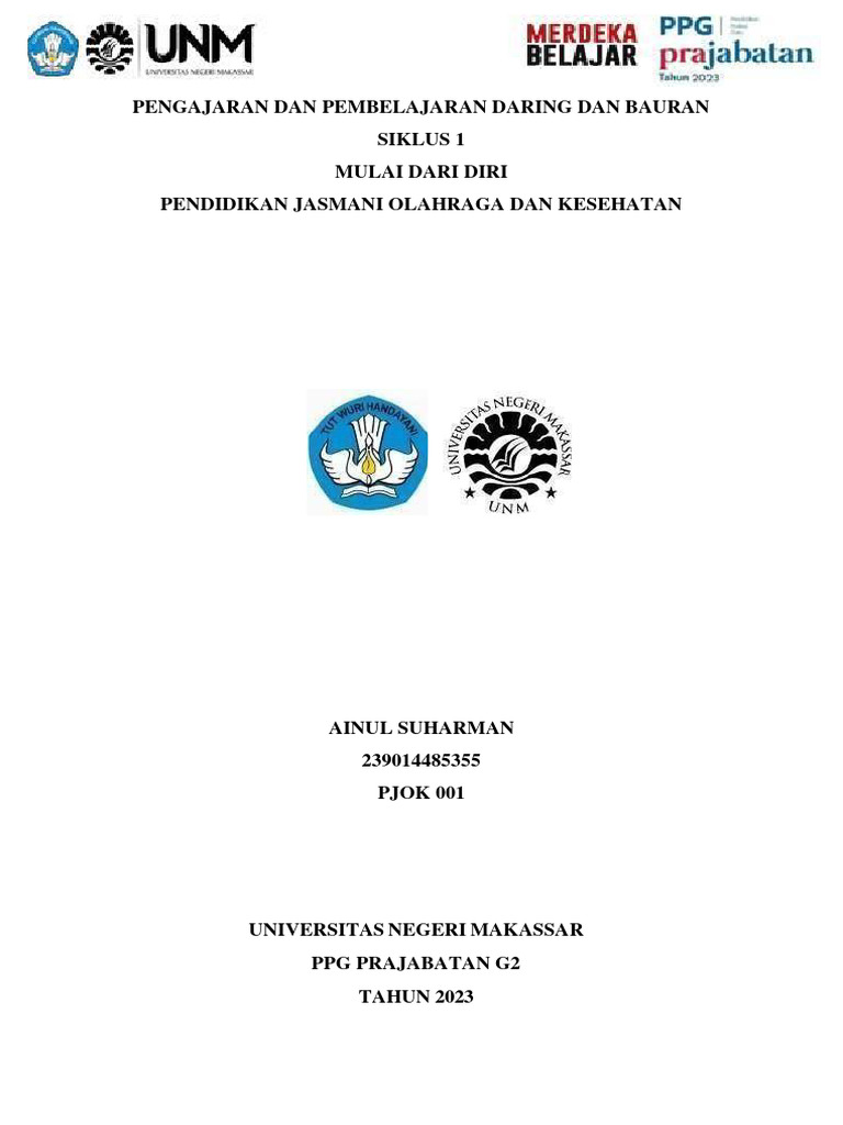 Mulai Dari Diri-Kp-2-Ainul Suharman | PDF