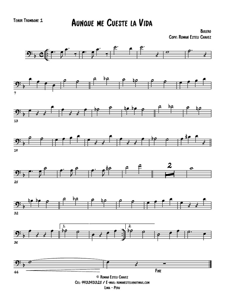 Bone Aunque Me Cueste La Vida | PDF